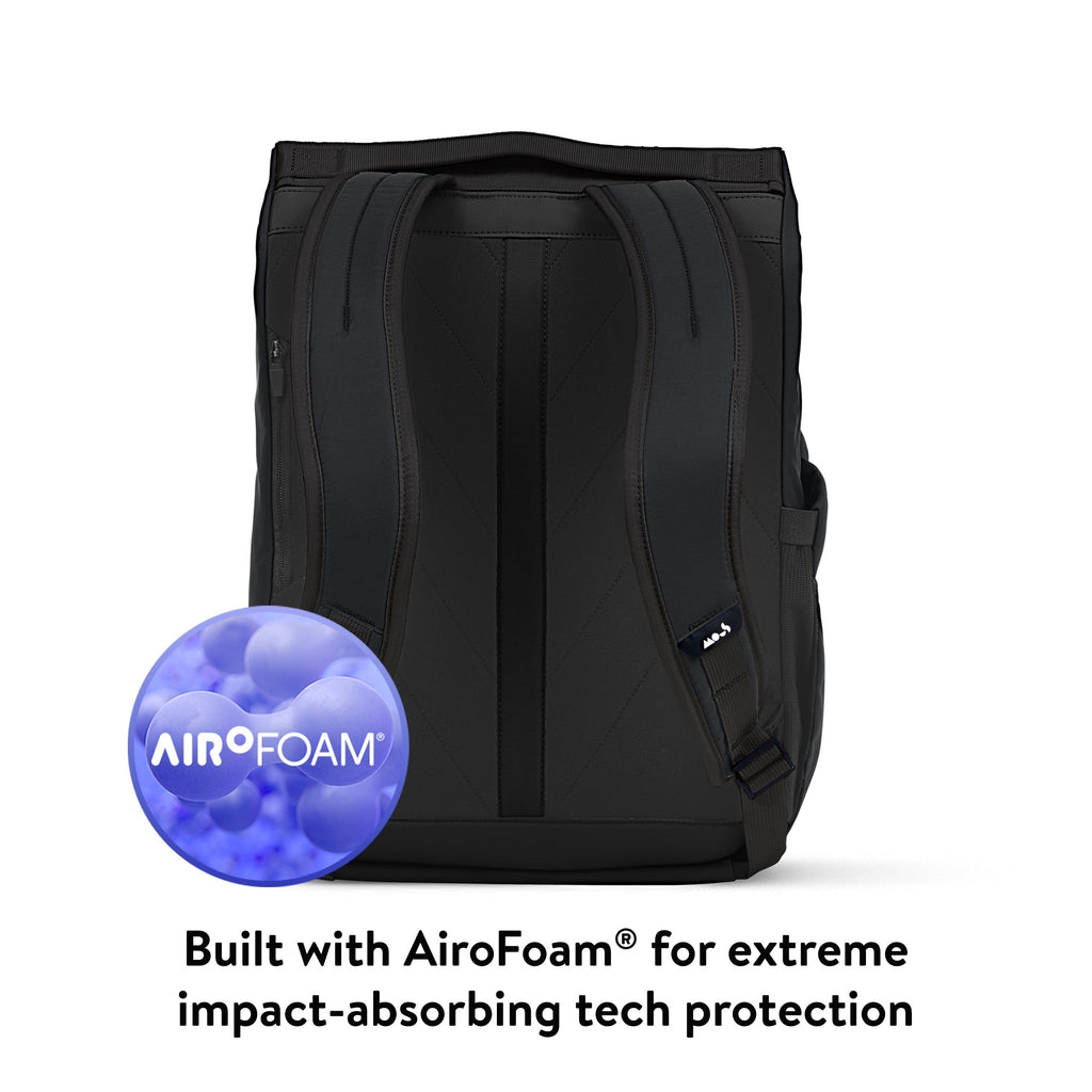 Mous | Flap Backpack with AiroFoam® - Midnight